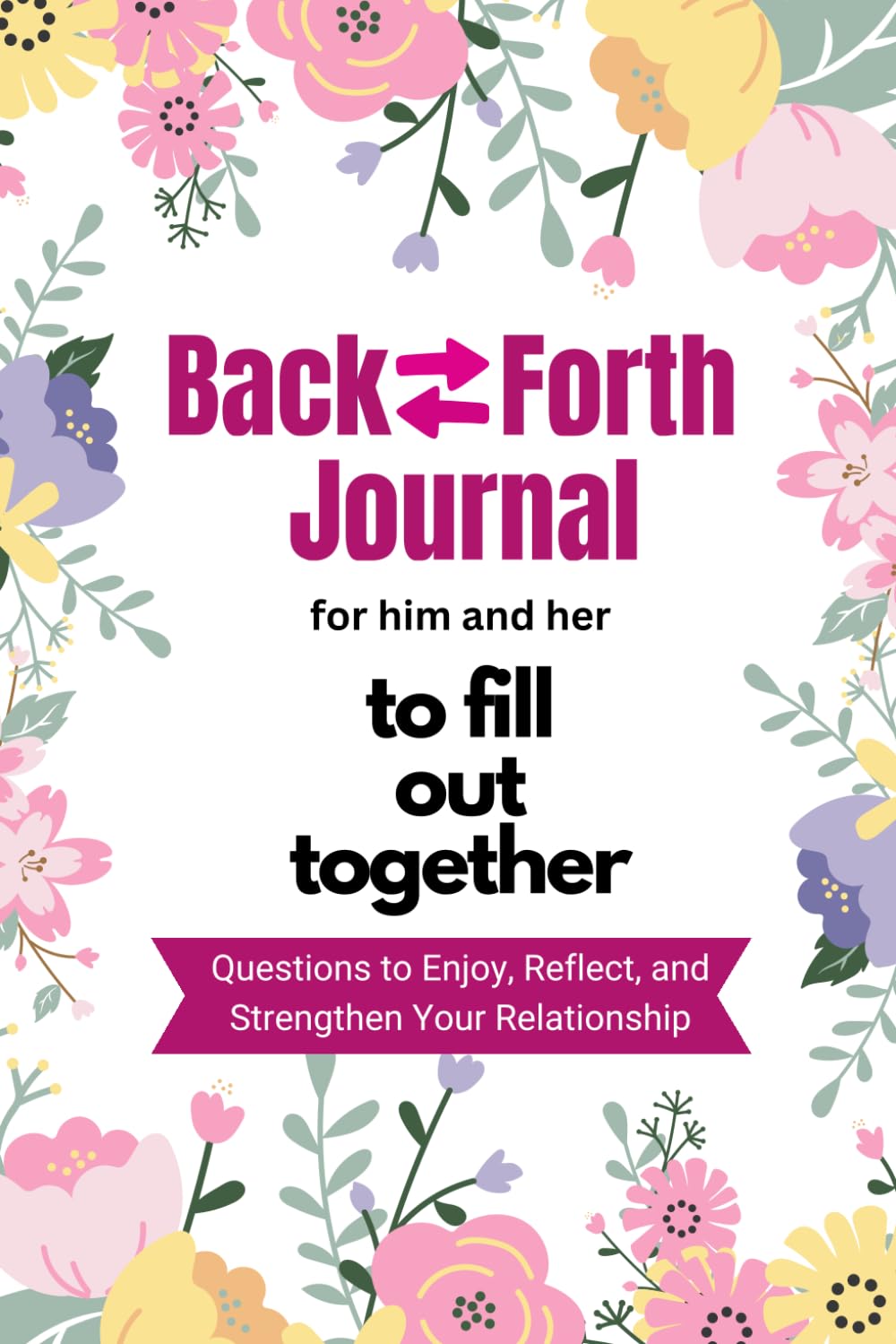 Amazon.com: Couples Journal for Him and Her to Fill Out Together: Fun ...
