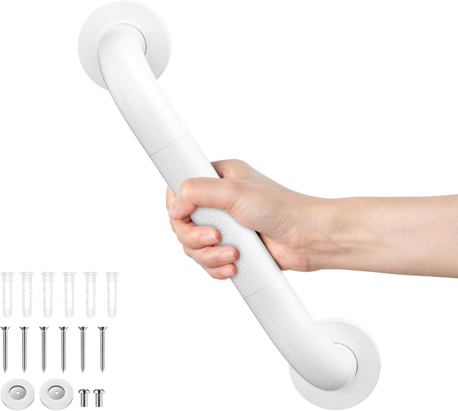 Amazon.com: Sunolga 1 Pack Shower Grab Bar 12inch, Stainless Steel ...