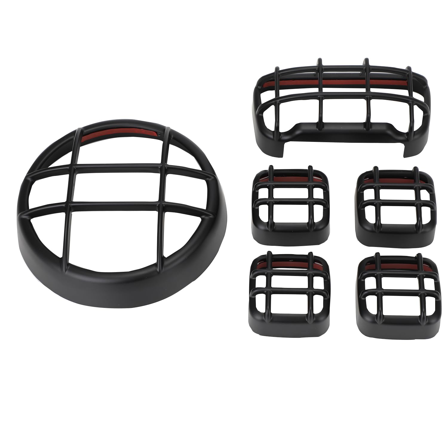 Amazon.com: Motorcycle Six-piece Set Headlight Turn Lights Tail Light ...