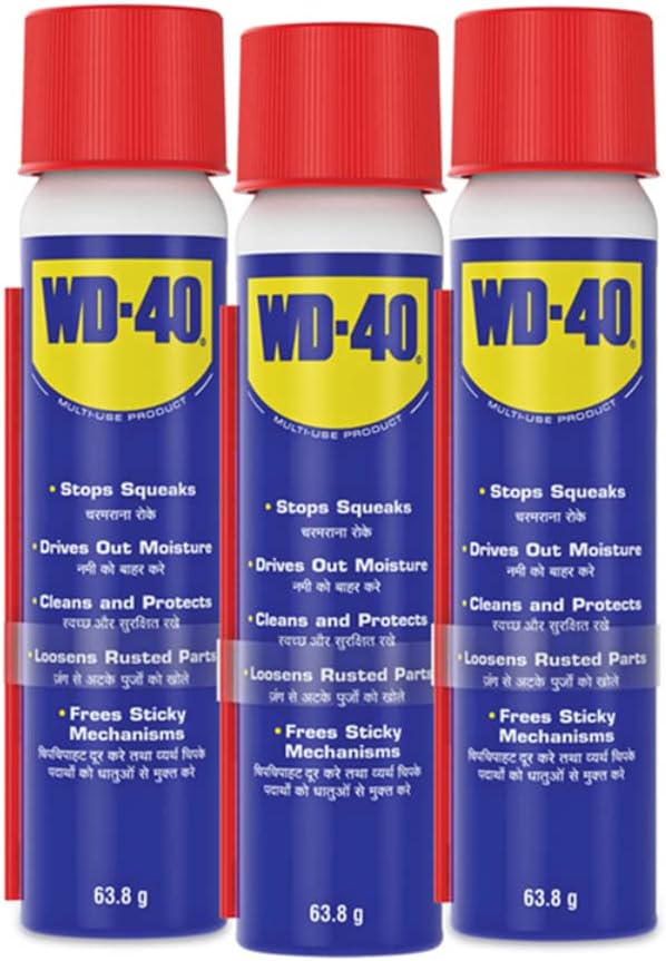 WD-40 Multipurpose 63.8g Spray for Home Improvement, Frees jammed locks ...