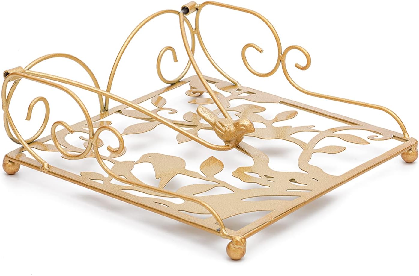 Amazon.com: 7UYUU Gold Napkin Holder for Table, Metal Flat Napkin ...