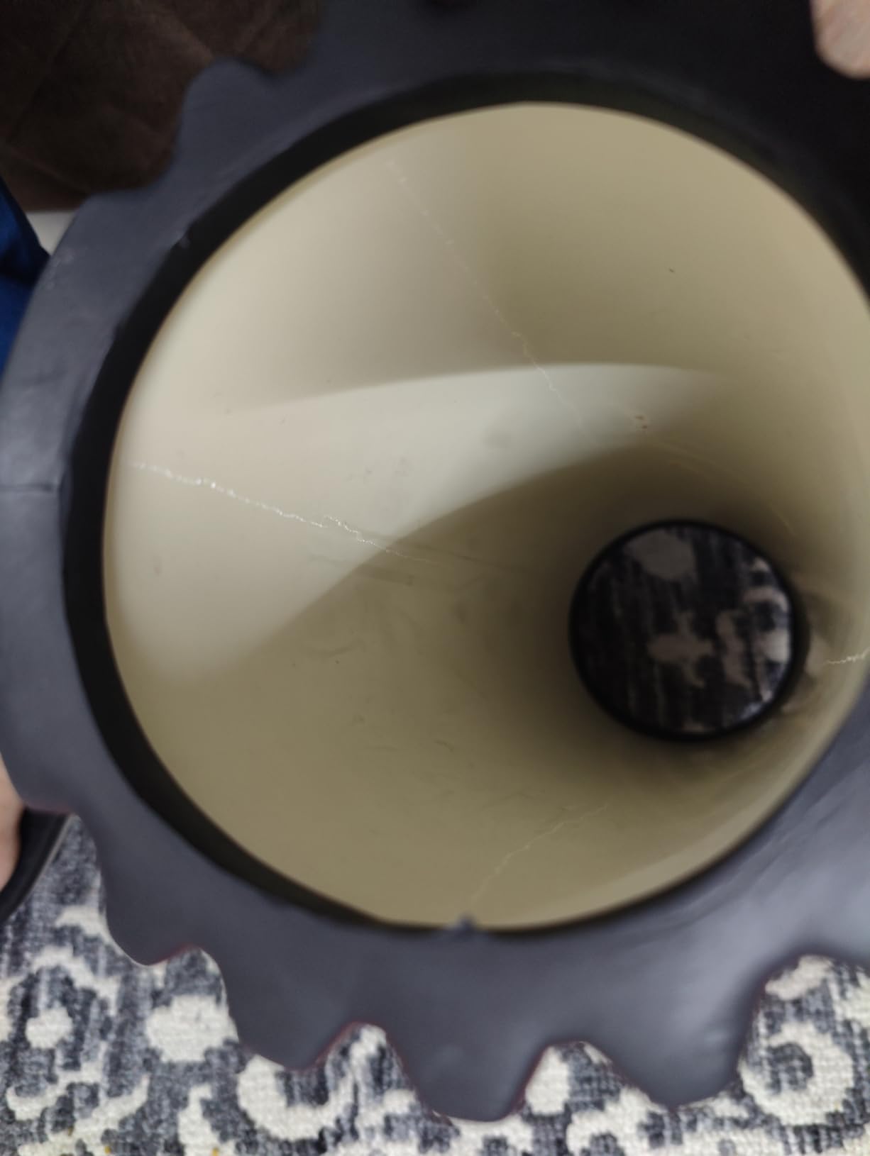 URVINOUS Bumpy Foam Roller for Exercise, Solid Core EVA Foam Roller ...