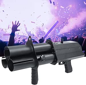 MINRUN Confetti Launcher, Wireless Electric Confetti Cannon for Party ...
