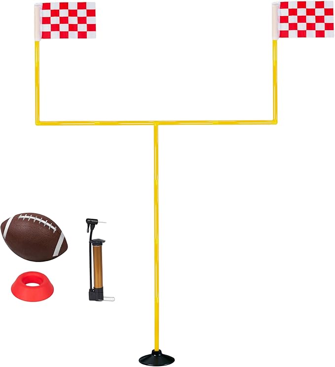 Amazon.com : Nbguigdstr Football Field Goal Post-6 ft x 4 ft Portable ...