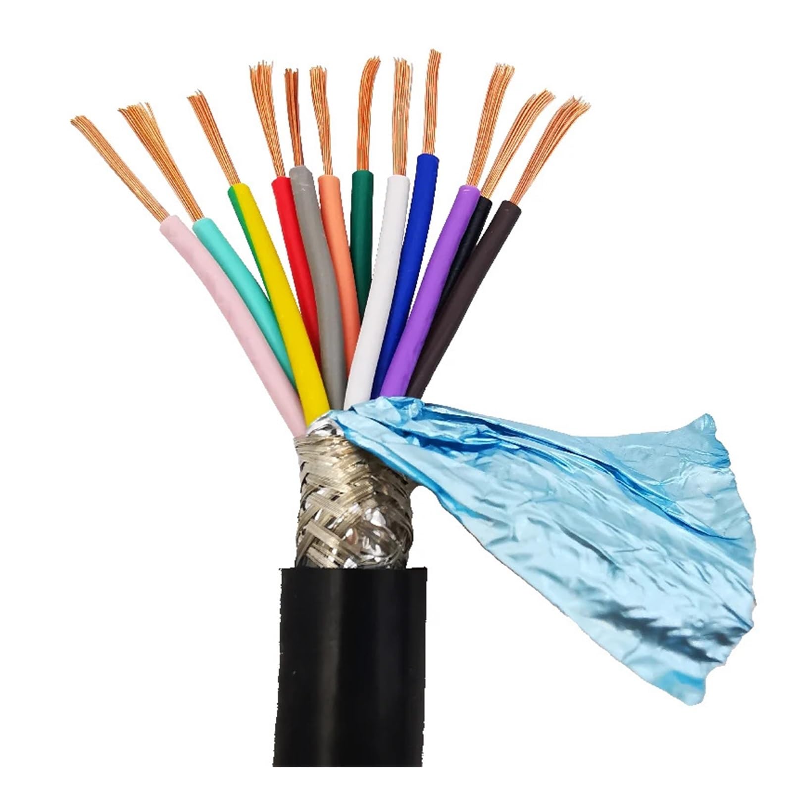 Shielded Wire Rvvp Shielded Cable Ul2464 18awg 2 3 4 | Desertcart South ...