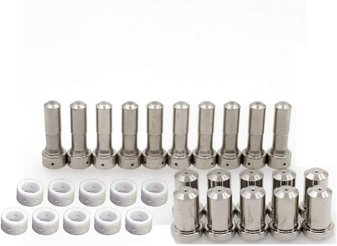 30pcs PT23/27 Torch Consumables kit Plasma Electrode 33366 Tip/Nozzle ...