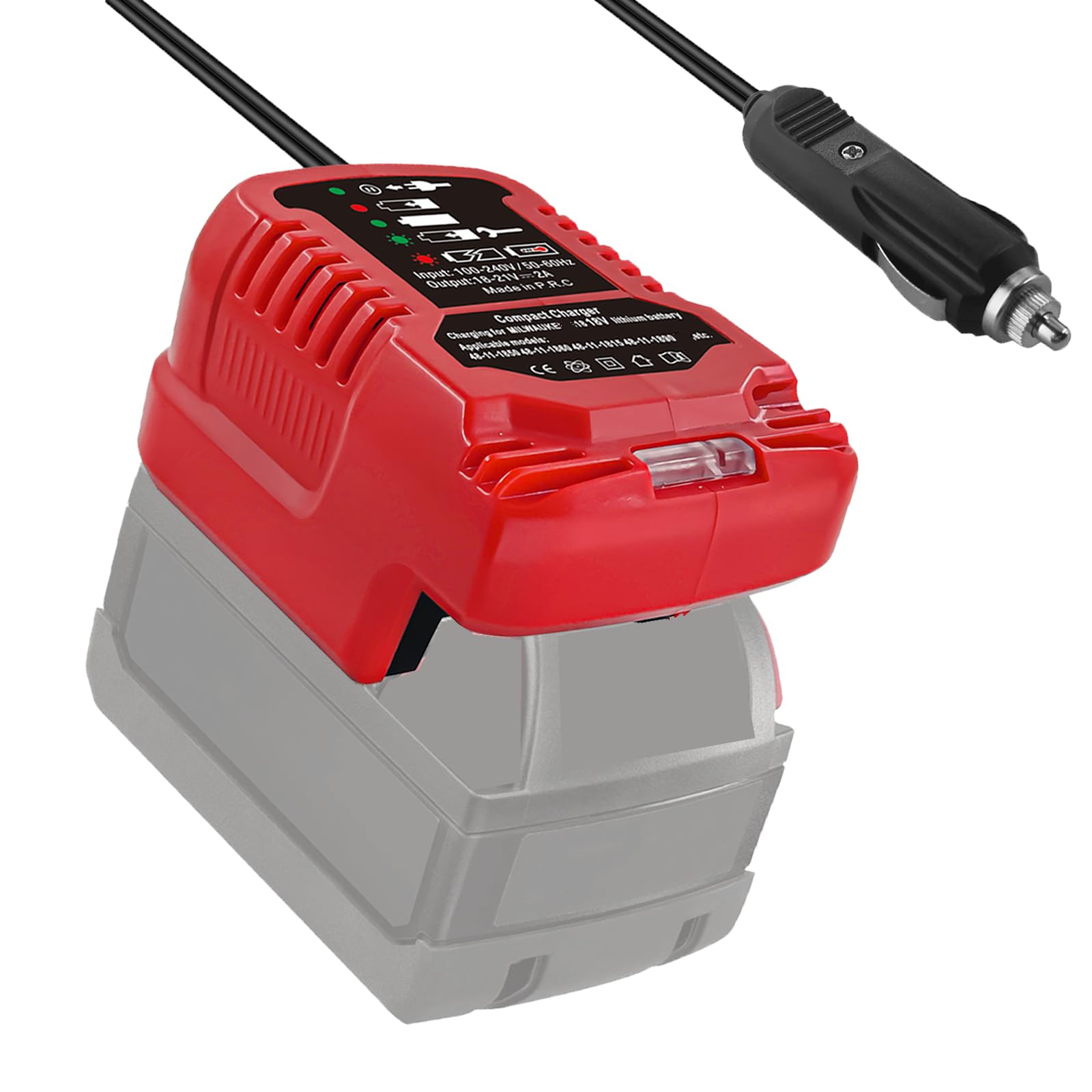 Amazon.com: ASUNT for Milwaukee 18V Lithium Battery Charger Replacement ...