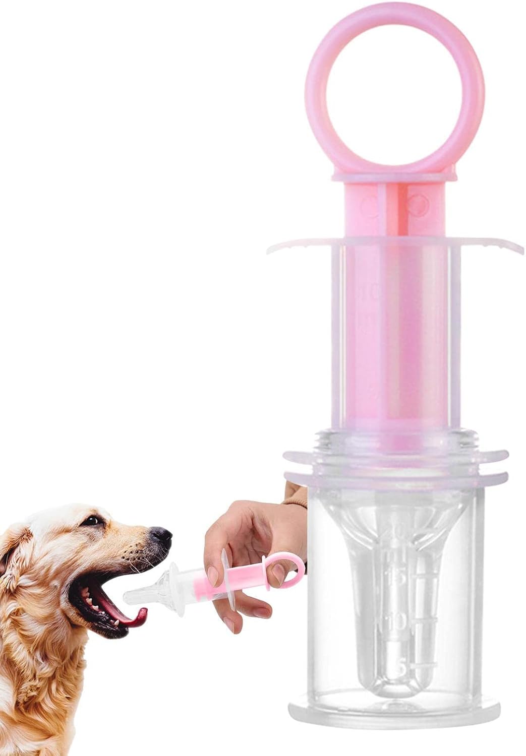 Firulab Kitten Syringe for Feeding, Soft Puppy Feeder with Silicone Tip ...