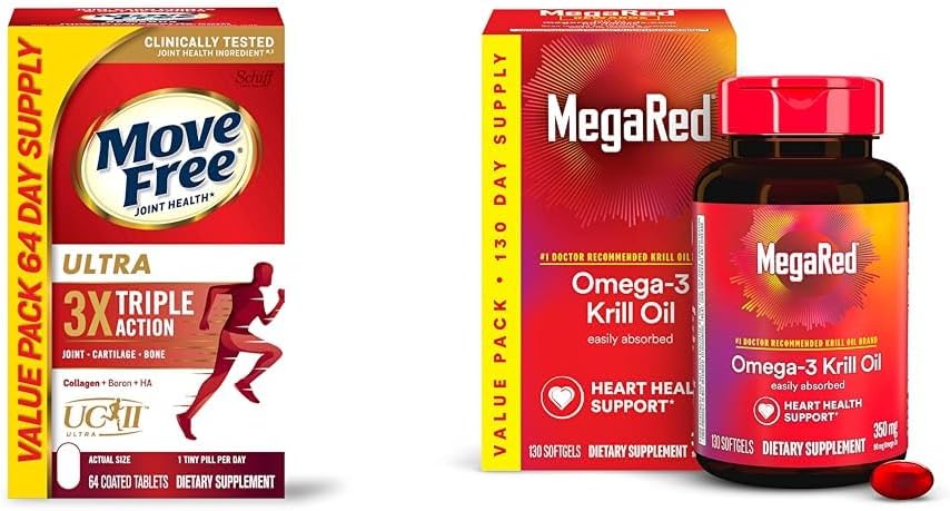 Amazon.com: Move Free Ultra Triple Action Joint Support Supplement ...