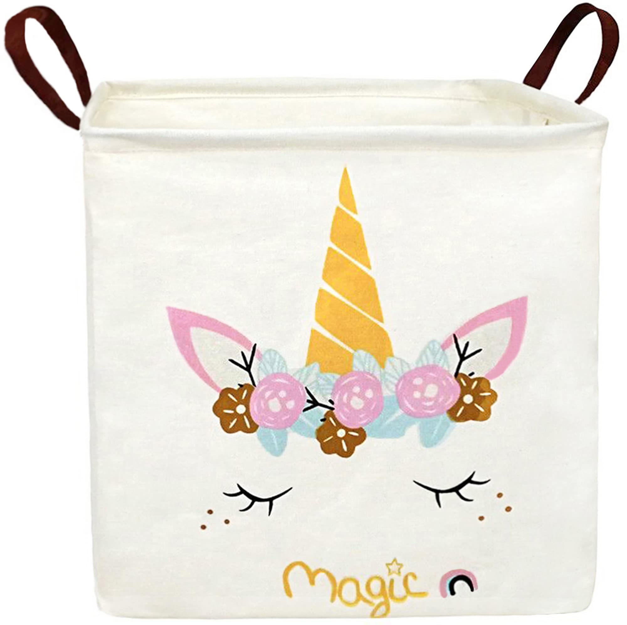 Amazon.com: HUAYEE Small Storage Bin Shelf Basket Laundry Hamper Toy ...