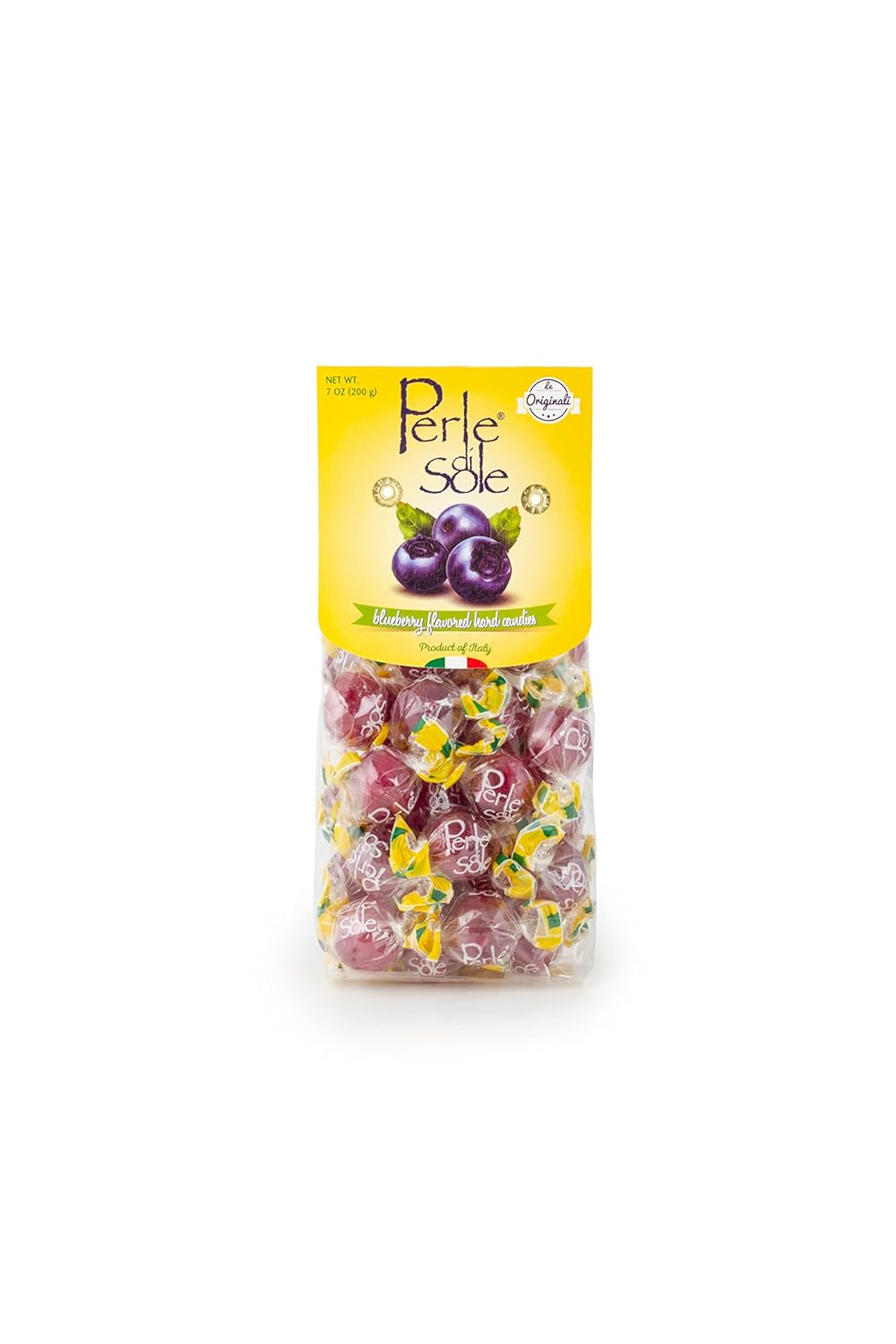 Amazon.com : The Original Perle di Sole Blueberry Hard Candy with a ...