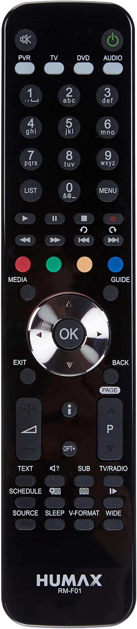 Humax rm-f01 Remote Control for Freeview HD Fox T2: Amazon.co.uk ...