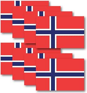 Amazon.com - Small Norway Flag Vinyl Decal Bumper Sticker Decal Pack ...