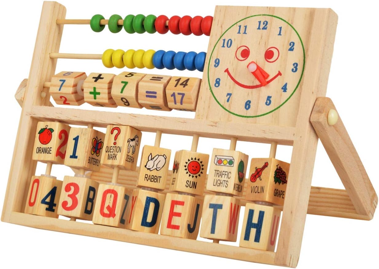 Buy Trinkets & More - Multifunctional Calculation Abacus Flap | Math ...