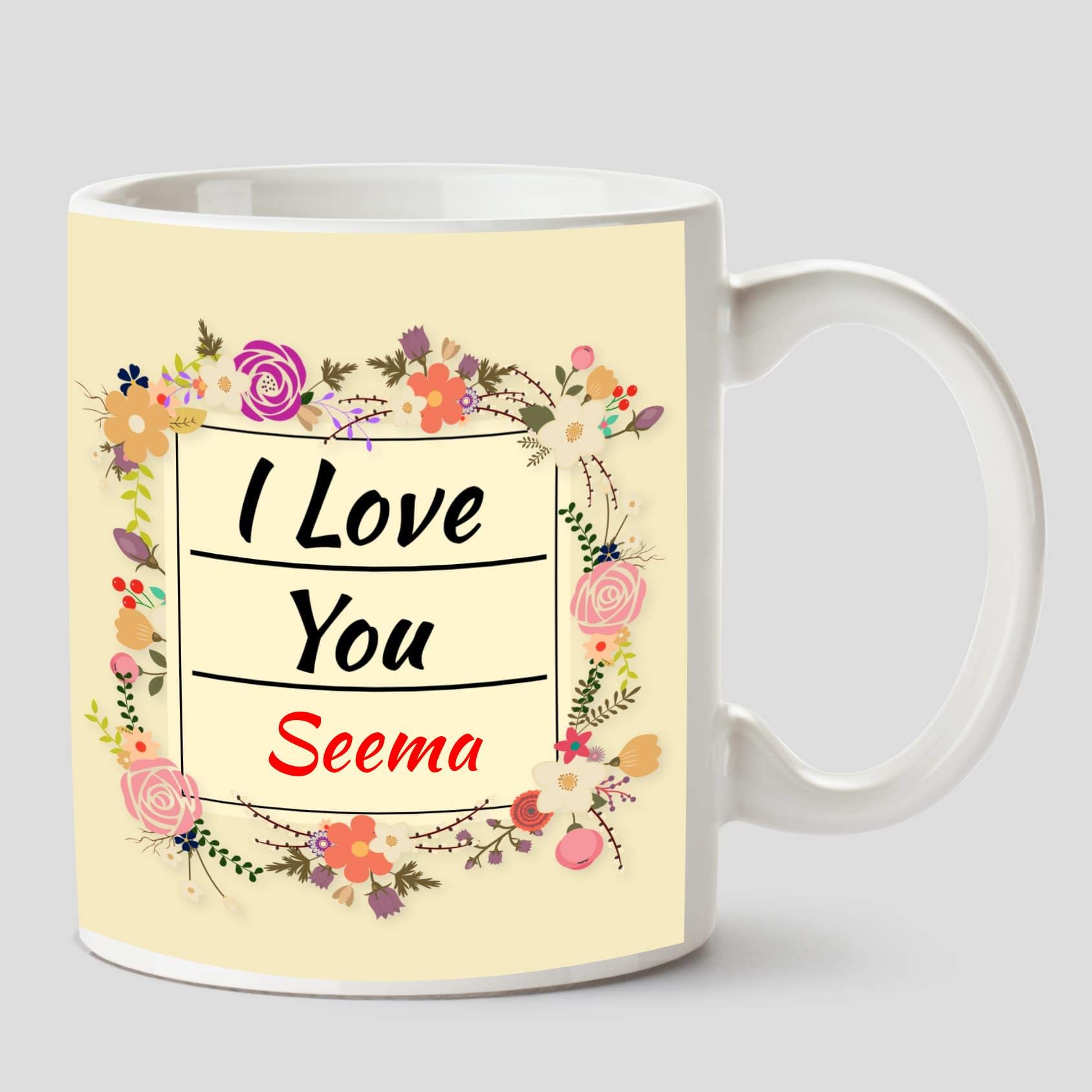 Seema I Love You Logo