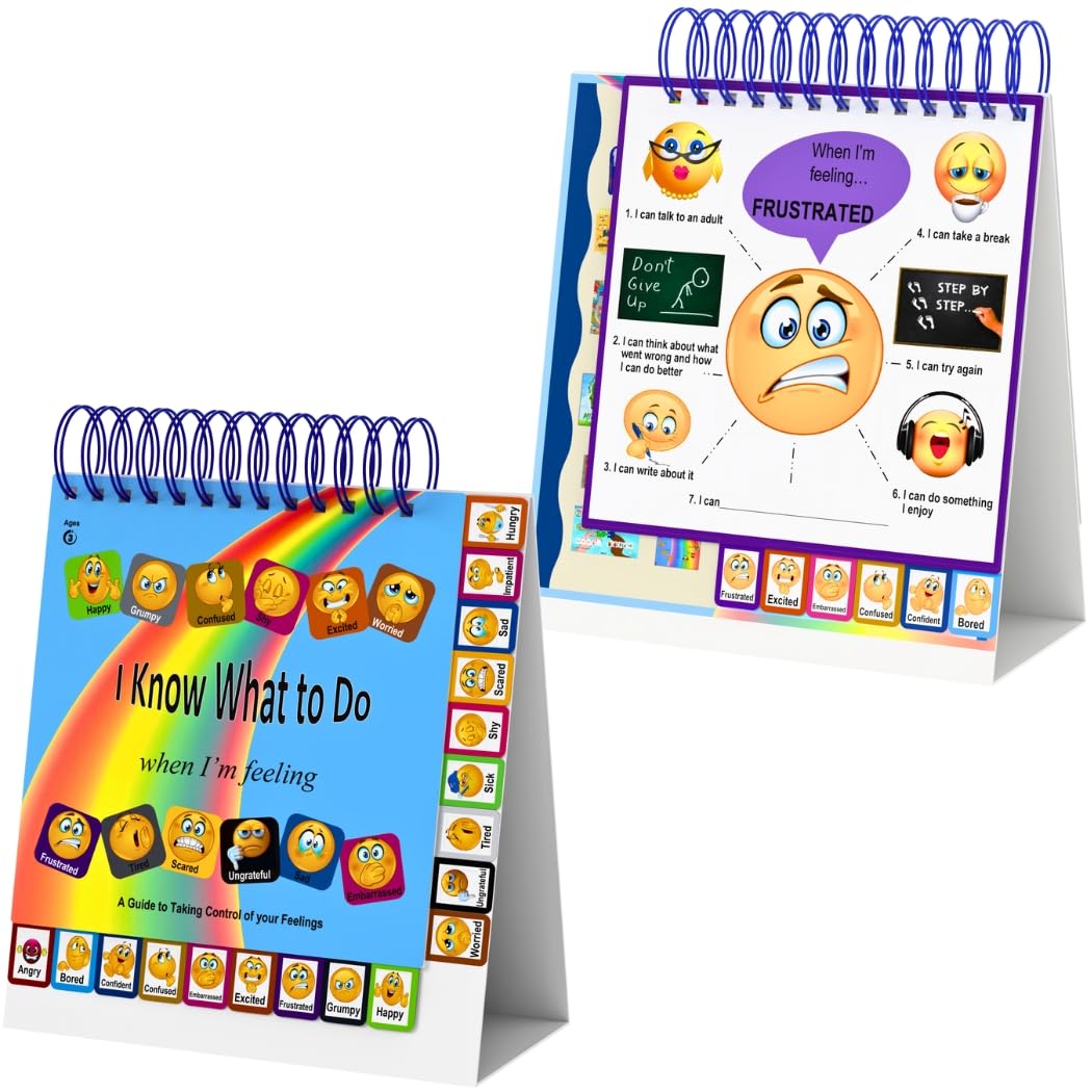 Snapklik.com : I Know What To Do Flipbook: Emotional Regulation Book ...