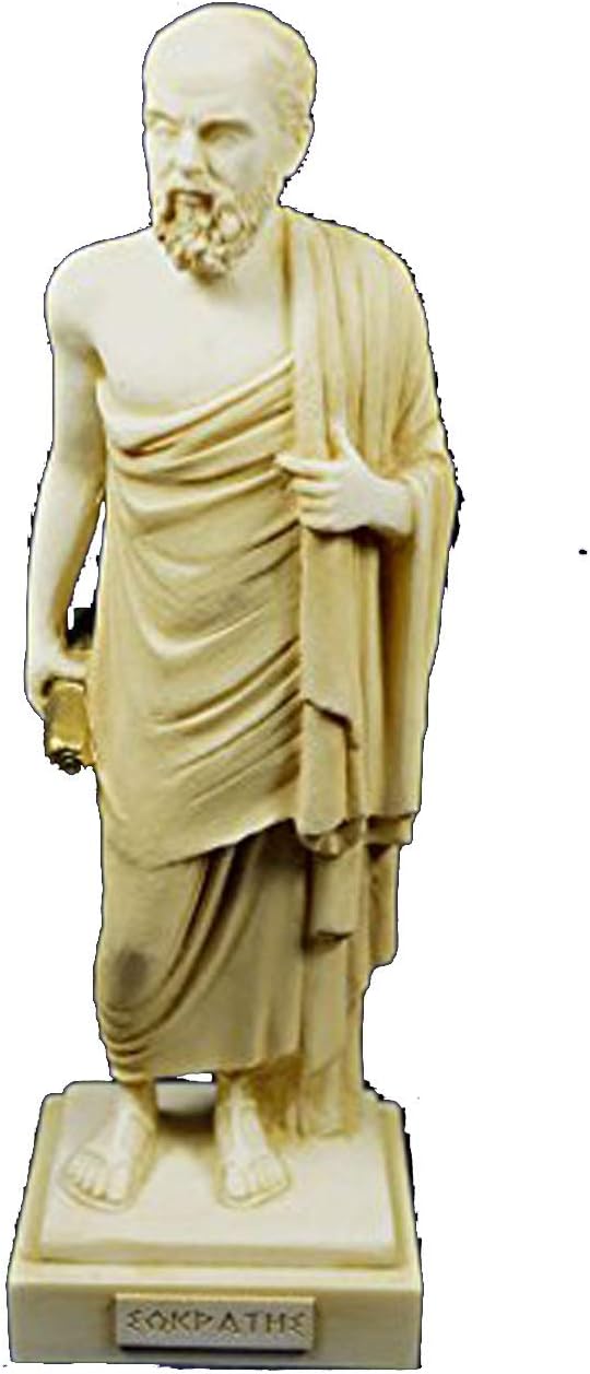 Estia Creations Socrates Sculpture Ancient Greek Philosopher Aged ...