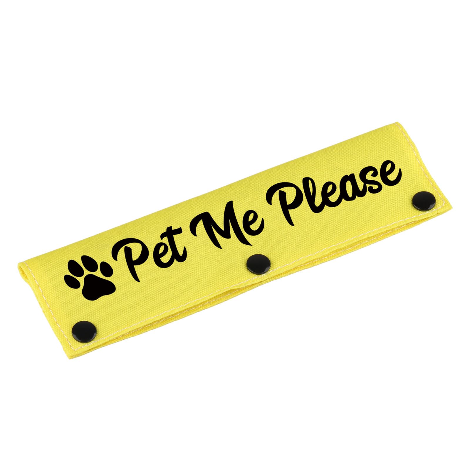 Amazon.com: Funny Dog Leash Sleeve Pet Me Please Dog Leash Wrap Wrap ...