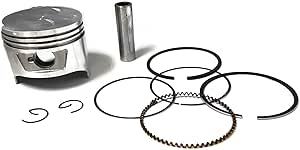 Amazon.co.jp: Piston Kit Assembling Set Pin Clips for Honda GX240 13101 ...