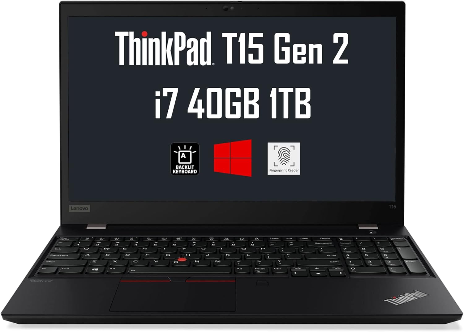 Amazon.com: 2022 Thinkpad T15 15.6" FHD (Intel 4-Core i7-1165G7, 40GB ...