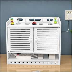 Amazon.com: WiFi Router Modem,Floating Shelf, Multi-Function Storage ...