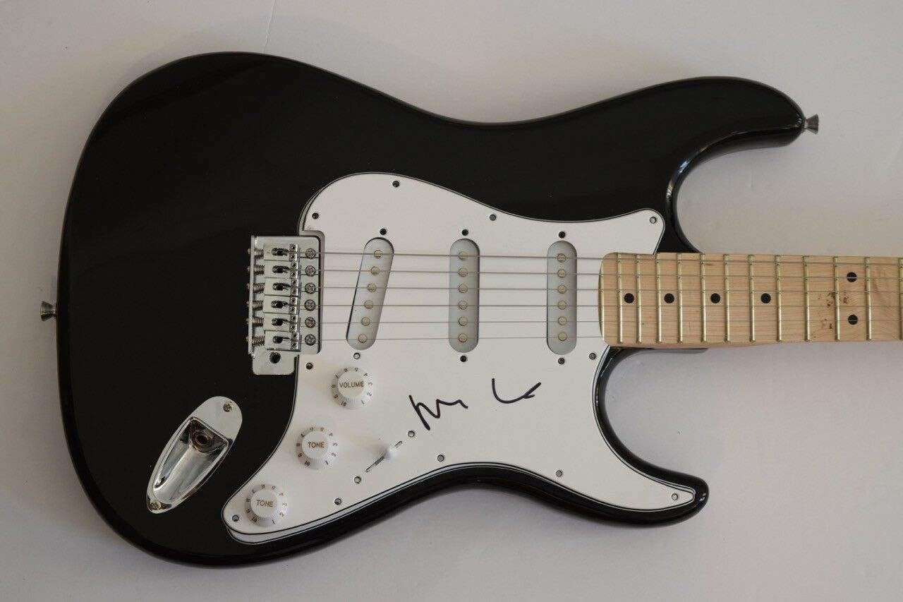 Mike Rutherford Signed Autograph Electric Guitar Mike & The Mechanics ...
