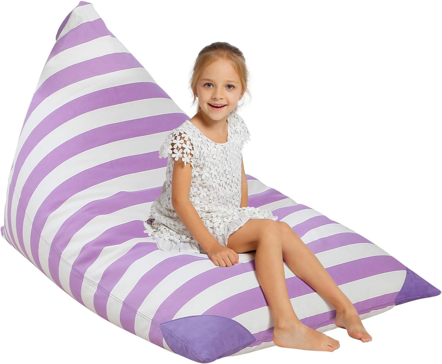 Amazon.com: Inflatable Gaming Chair for Kids, Floor Bean Bag Chair for ...