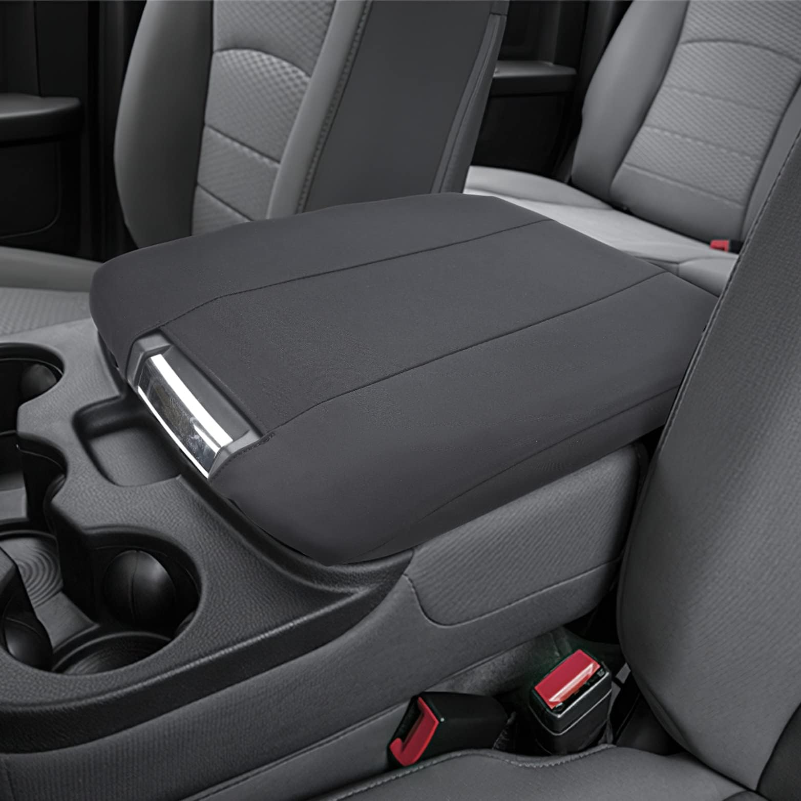 Amazon.com: XITER 1PC Center Console Armrest Cover Leather Armrest ...