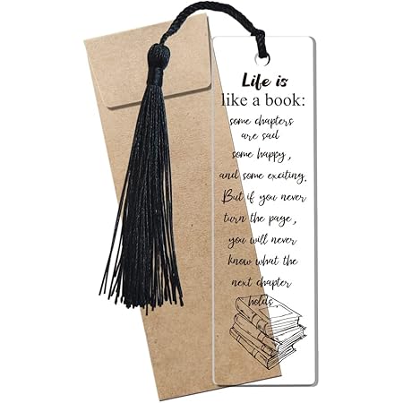 Amazon.com: Inspirational Gift Bookmark for Her Him Boss Coworkers ...