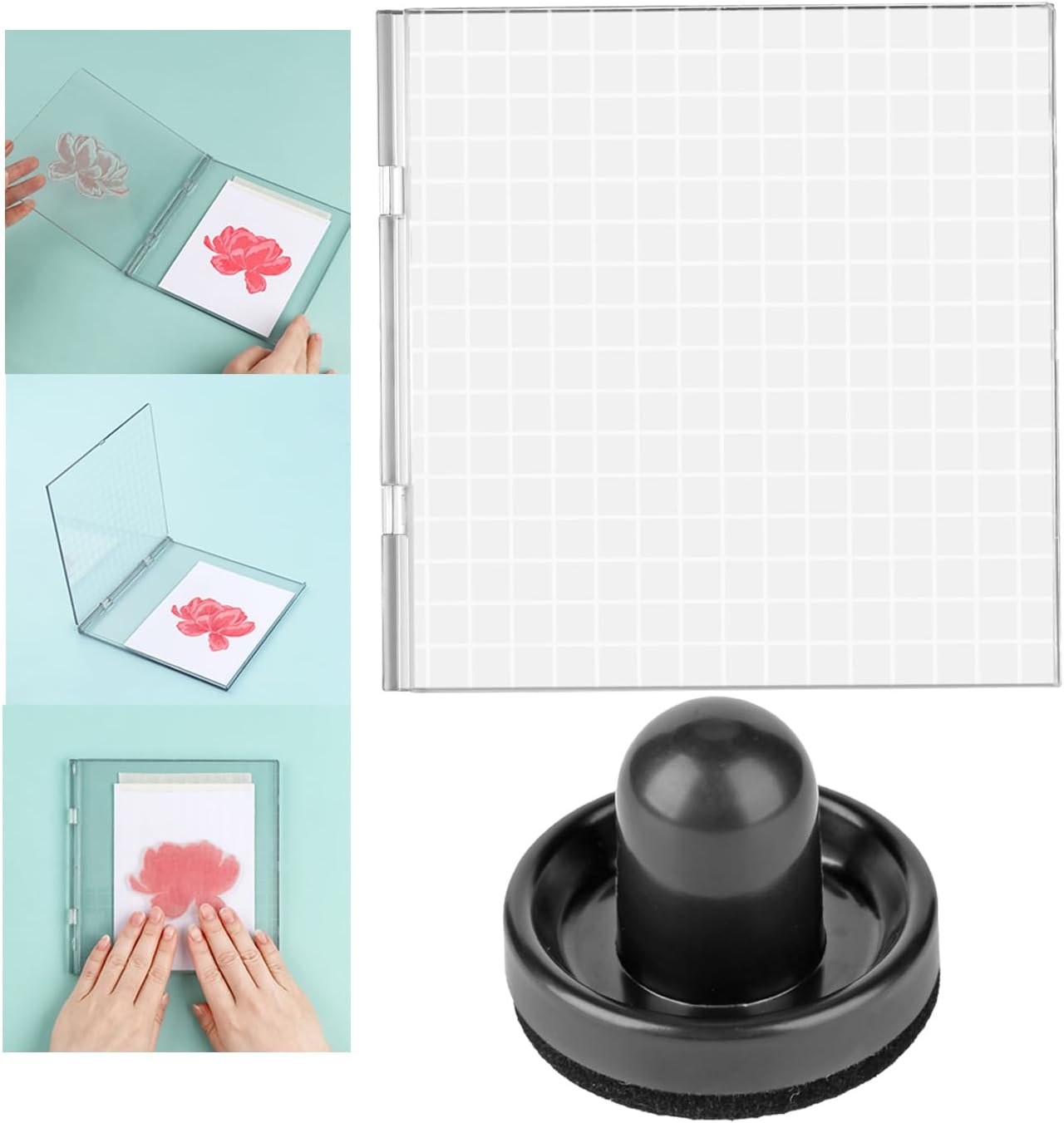 Amazon.com: BAOFALI 6.3x6.3inch Precise Stamp Platform and Pressure ...
