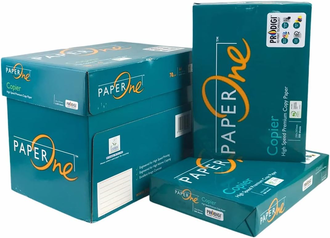 paperone., 20lb, 96 Brights de tamaño carta, 10 resma, 5000 hojas ...