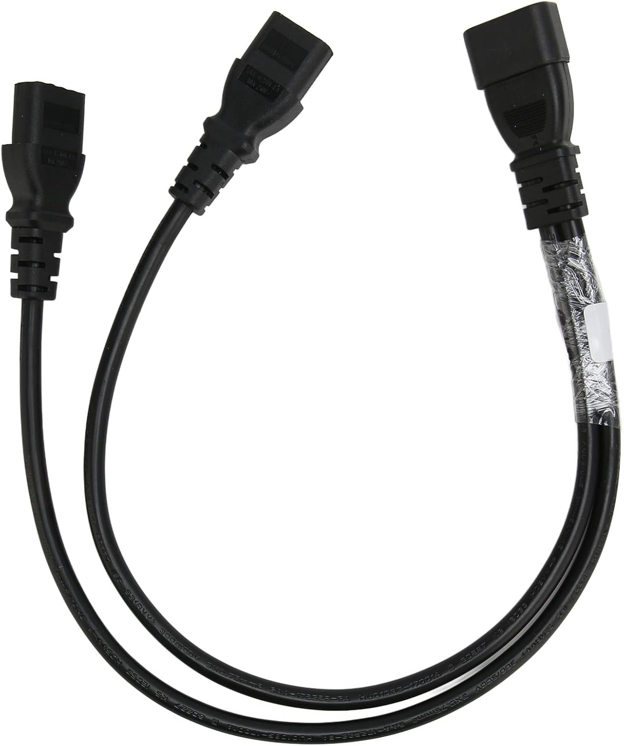 Adapter Cable,C14 To 5 15R C13 Cord Y Splitter Power Plug Cord,Single ...