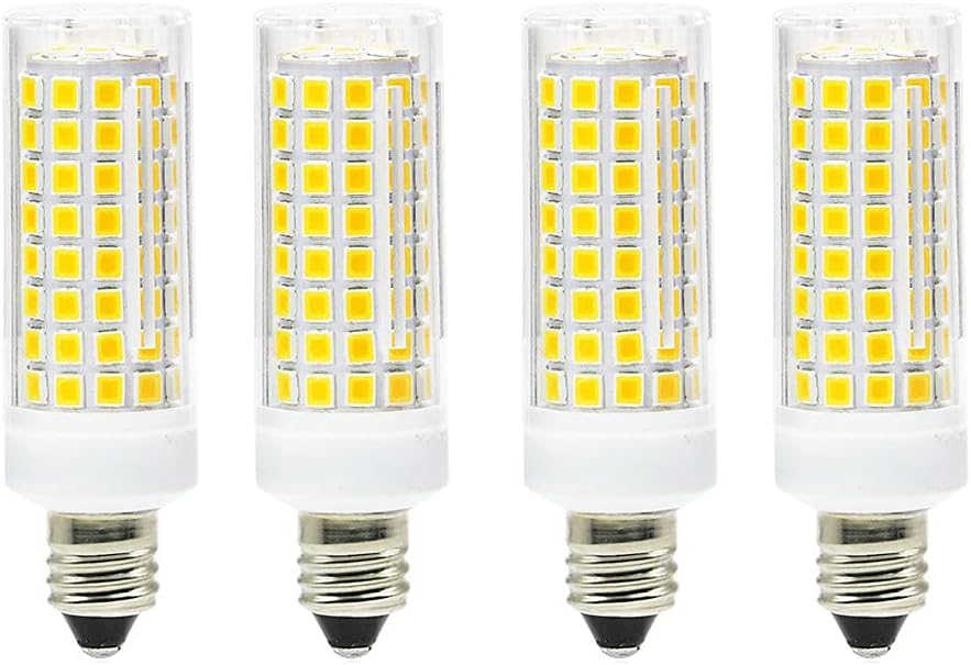 SumVibe E11 LED Bulb 6W, 50W 75W E11 Halogen Bulb Replacement, Daylight ...