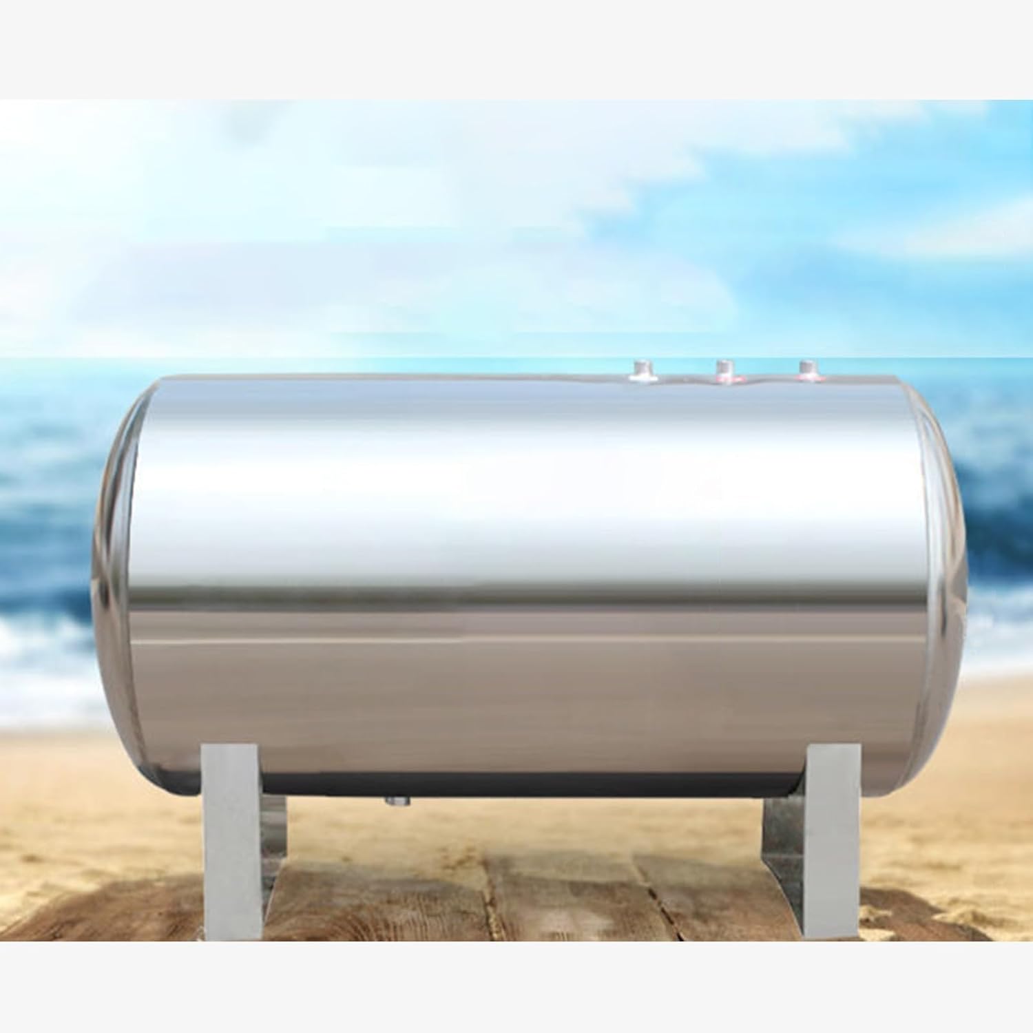 Pressure Tanks for Well Pumps 80 60 50 40 20 Gal, Horizontal Stainless ...