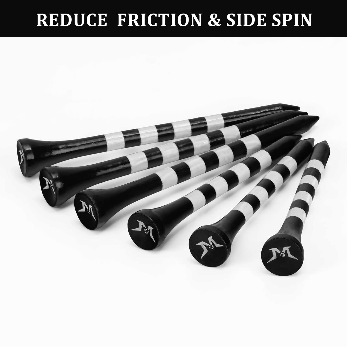 Snapklik.com : MAZEL Natural Wood/Bamboo Golf Tees 2 3/4 Inch & 3 1/4 ...
