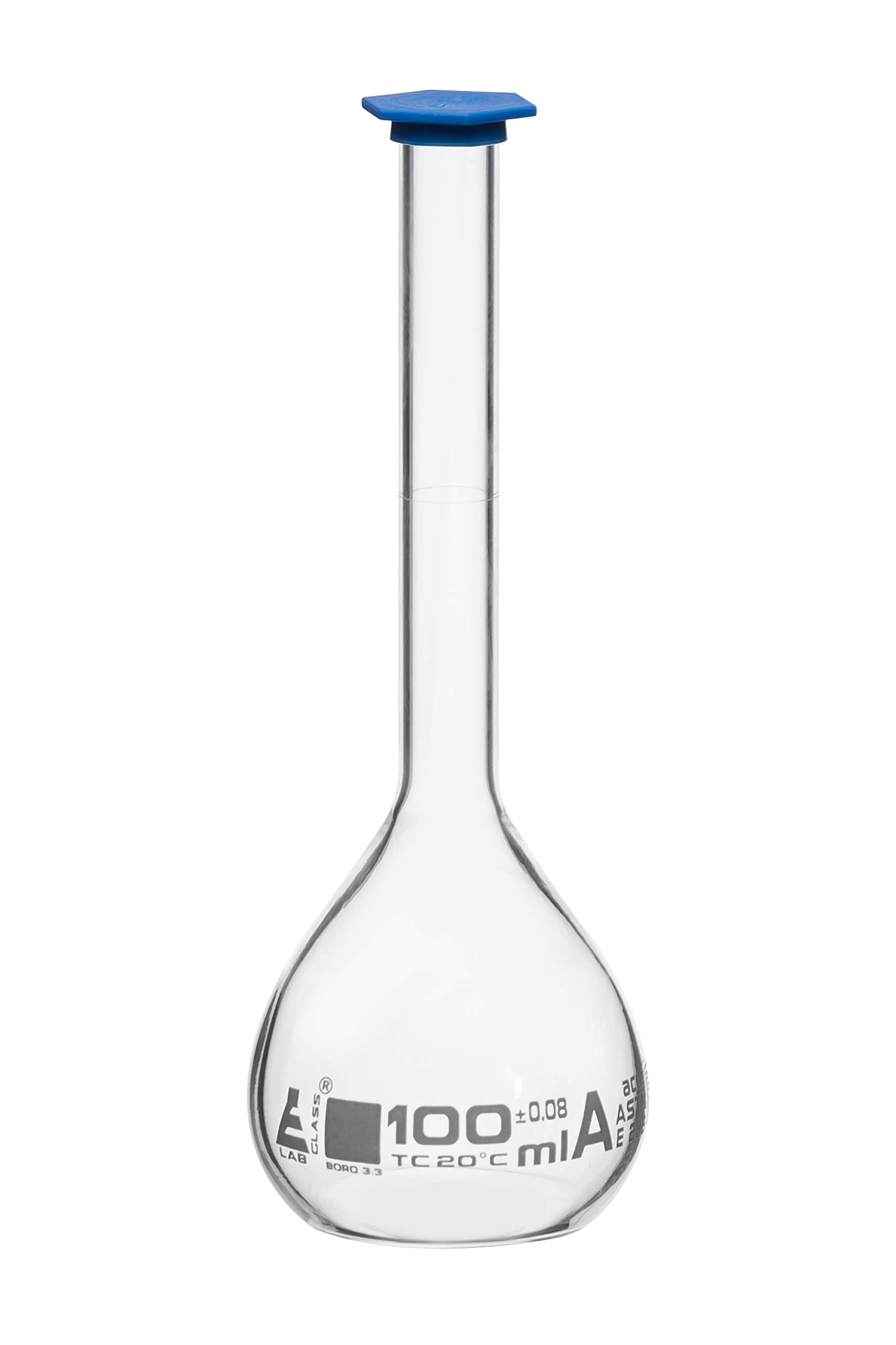 Buy 100ml Volumetric Flask with Graduation Mark, Fitted with Snap Cap ...