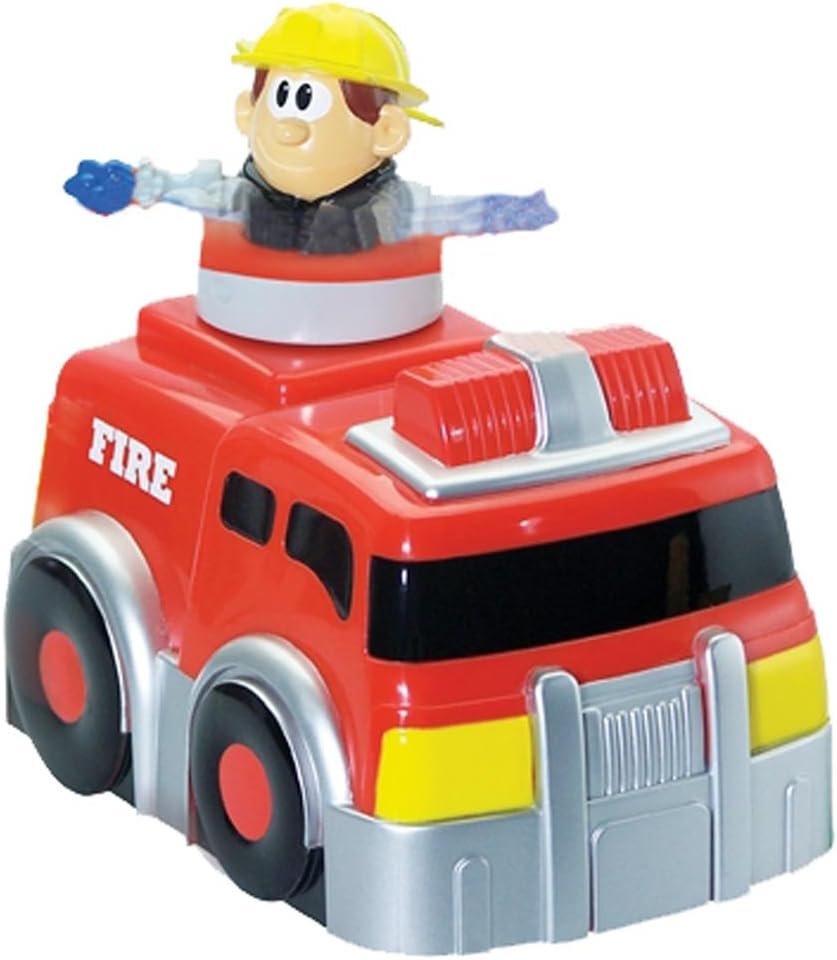 Amazon.com: Kid Galaxy Spin 'n Go Fire Truck : Toys & Games