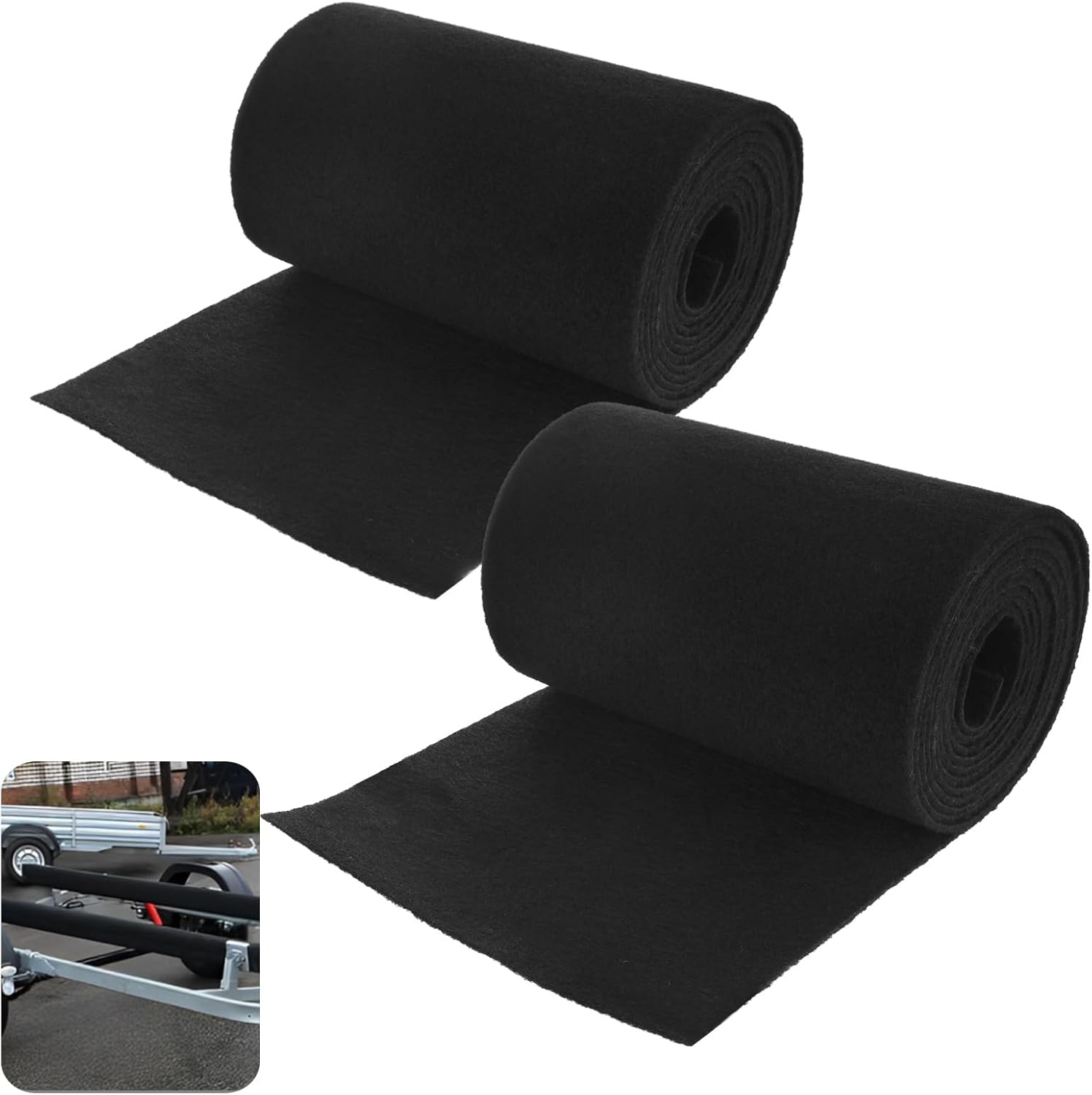 Amazon.com: AKOLAFE 2 Rolls 12IN x13FT Boat Carpet Boat Trailer Bunk ...