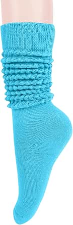 Amazon.com: Benefeet Sox Blue Slouch Socks for Women Teen Girls Funny ...