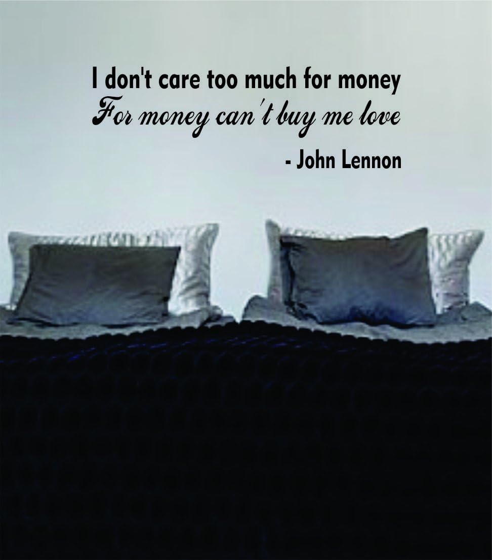 Amazon.com: The Beatles Money Cant Buy Me Love Decal Wall Vinyl Art ...