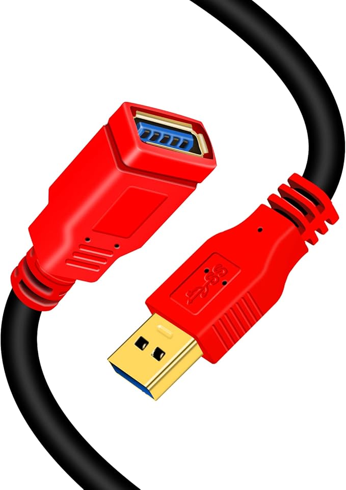 Amazon.com: 3.0 Cable 20 ft , USB 3.0 High Speed Extender Cord Type A ...