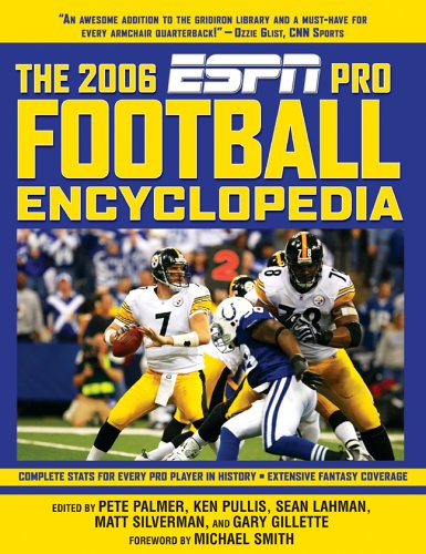 The ESPN Pro Football Encyclopedia First Edition: Pete Palmer, Ken ...