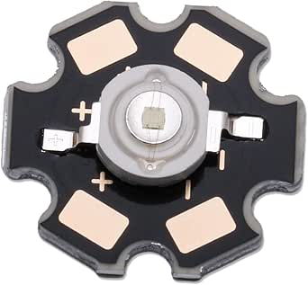 LEDGUHON 5PCS Green LED Chip,3W Light Emitting Diode with Aluminum ...