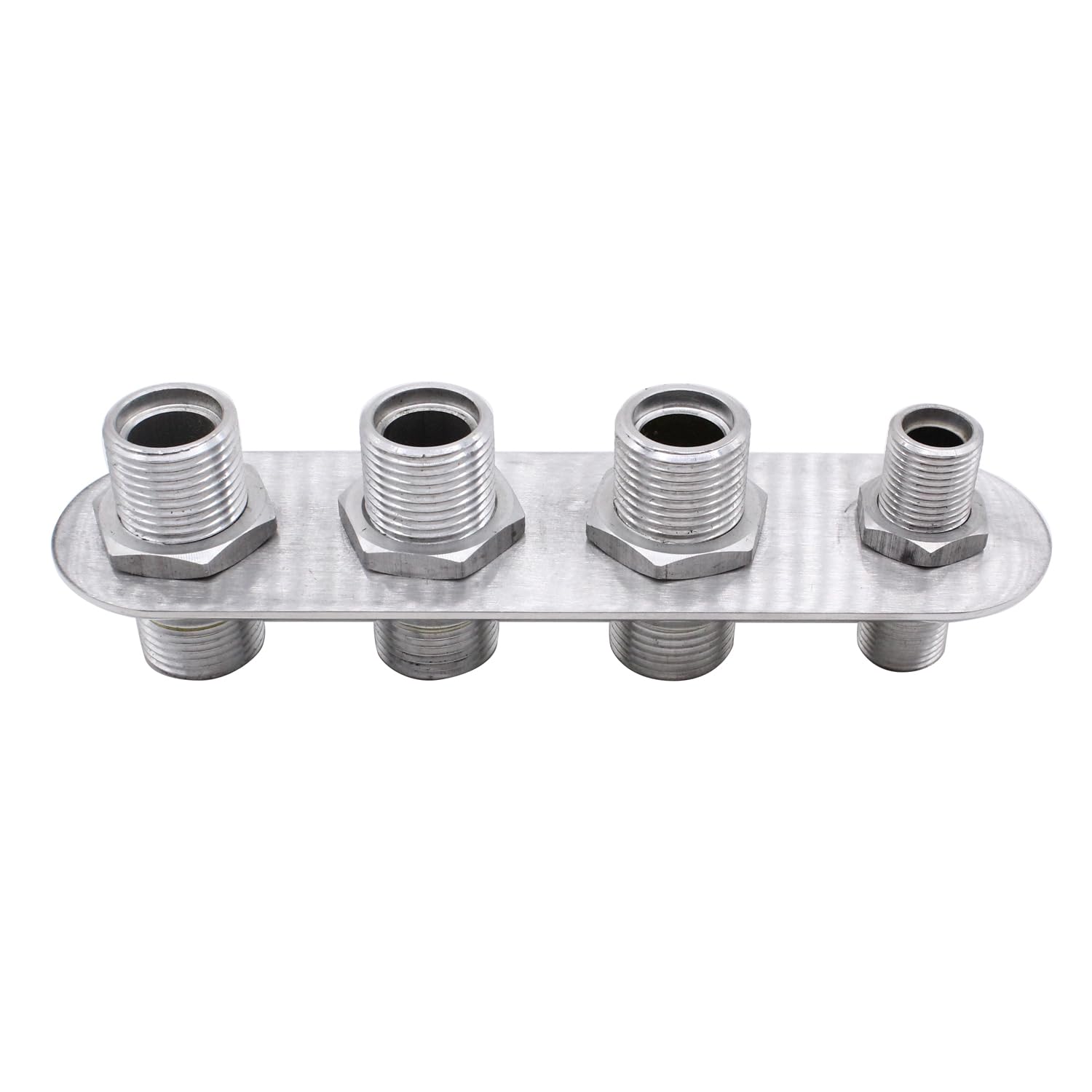 Ac /heater Firewall Bulkhead Connector Bulkhead Fitting 4-Pot Billet ...