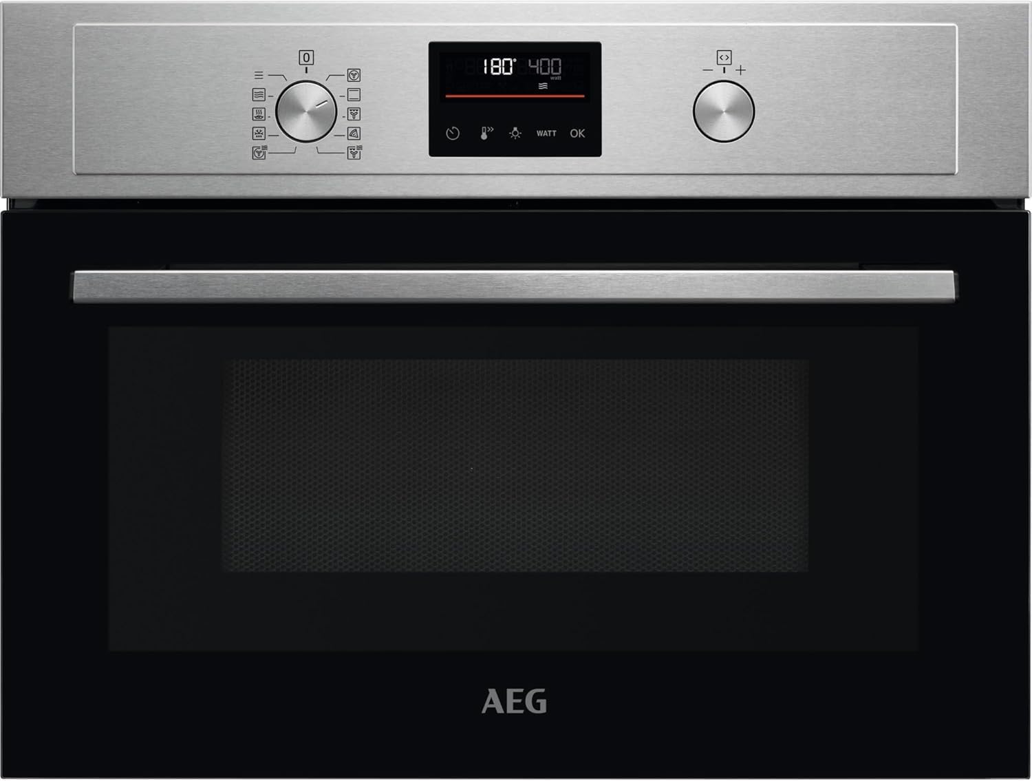 AEG 8000 Series Combi Microwave and Oven, KMX365060M, 43L, Fast Heat-Up ...