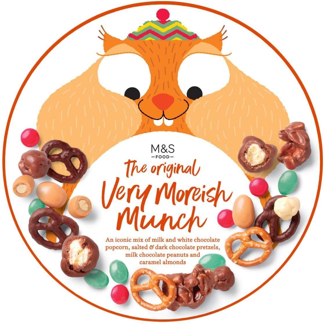 M&S The Original Very Moreish Munch, Mixed Chocolate Pretzels and ...