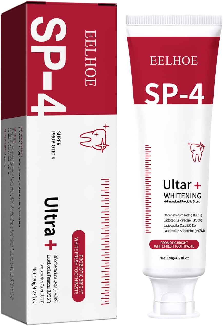 EELHOE Sp-4 Toothpaste | Probiotic Bright White Fresh Toothpaste ...