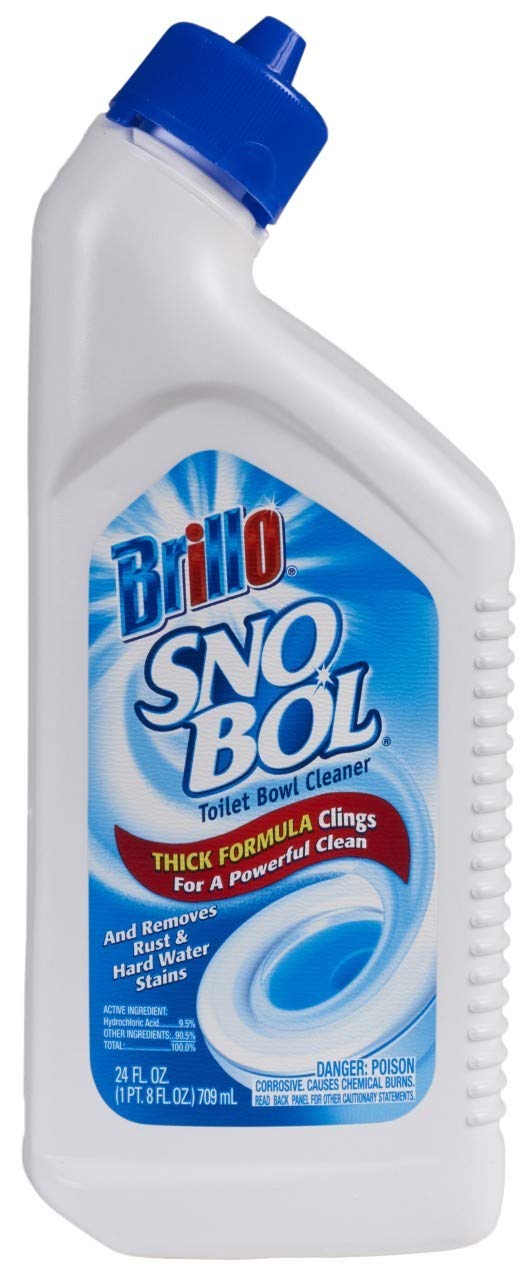 Amazon.com: Brillo SnoBol Extra Strength Toilet Bowl Cleaner 24 Fl Oz (Pack of 1) : Health ...