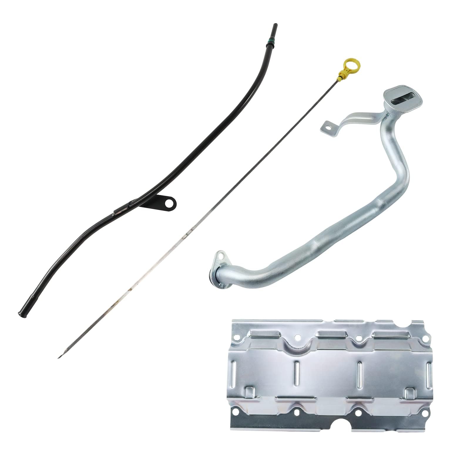 Snapklik.com : LOSTAR Engine Oil Pan Windage Tray Dipstick Pickup Tube Compatible