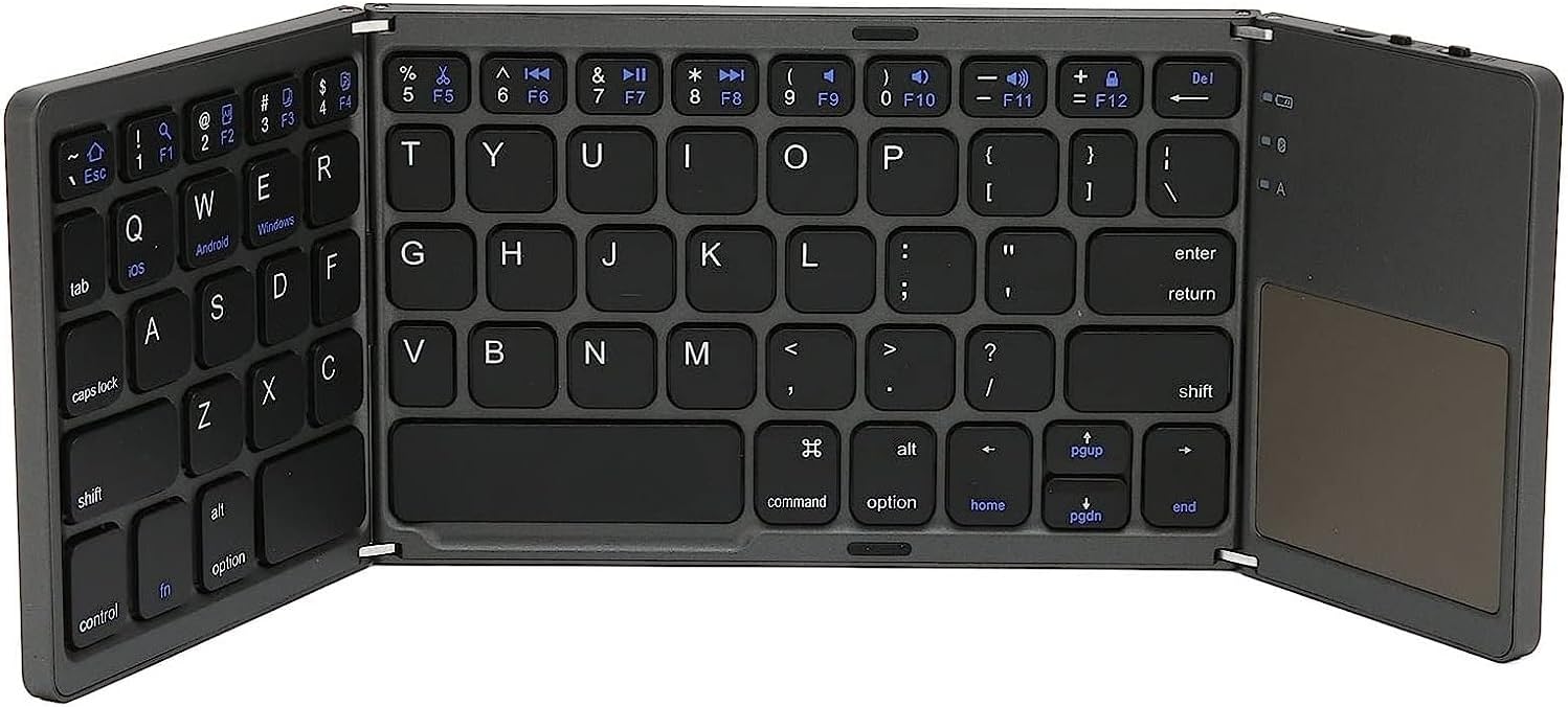Amazon.in: Buy Foldable Bluetooth Keyboard, Pocket Size Portable Mini ...